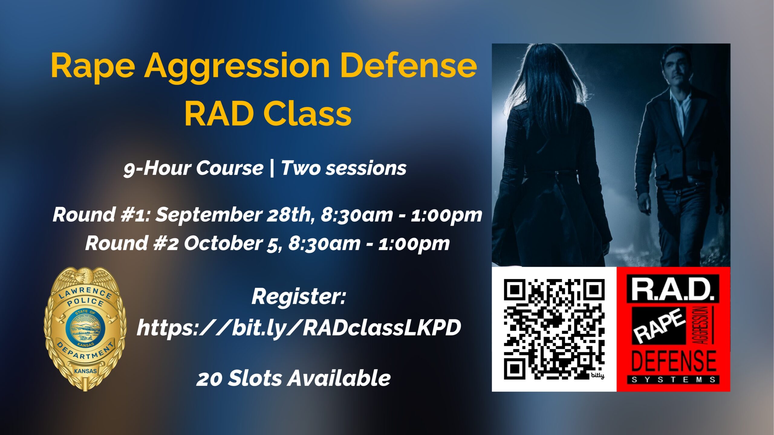 Lawrence Police Department to offer Rape Aggression Defense class ...